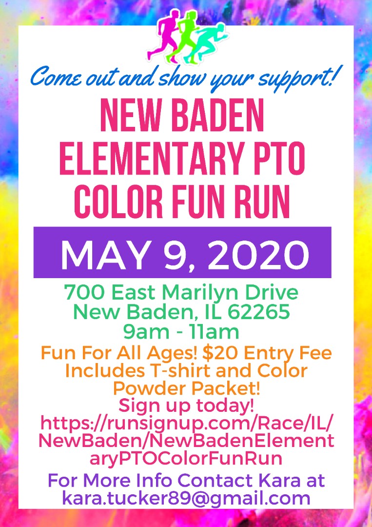 Wesclin CUSD 3 - New Baden Color Run