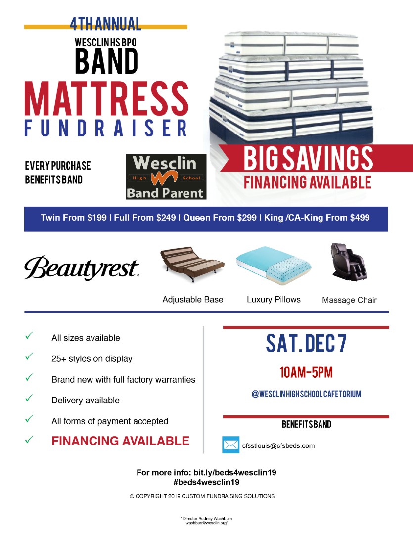 Wesclin CUSD 3 - Mattress Sale - Dec 7